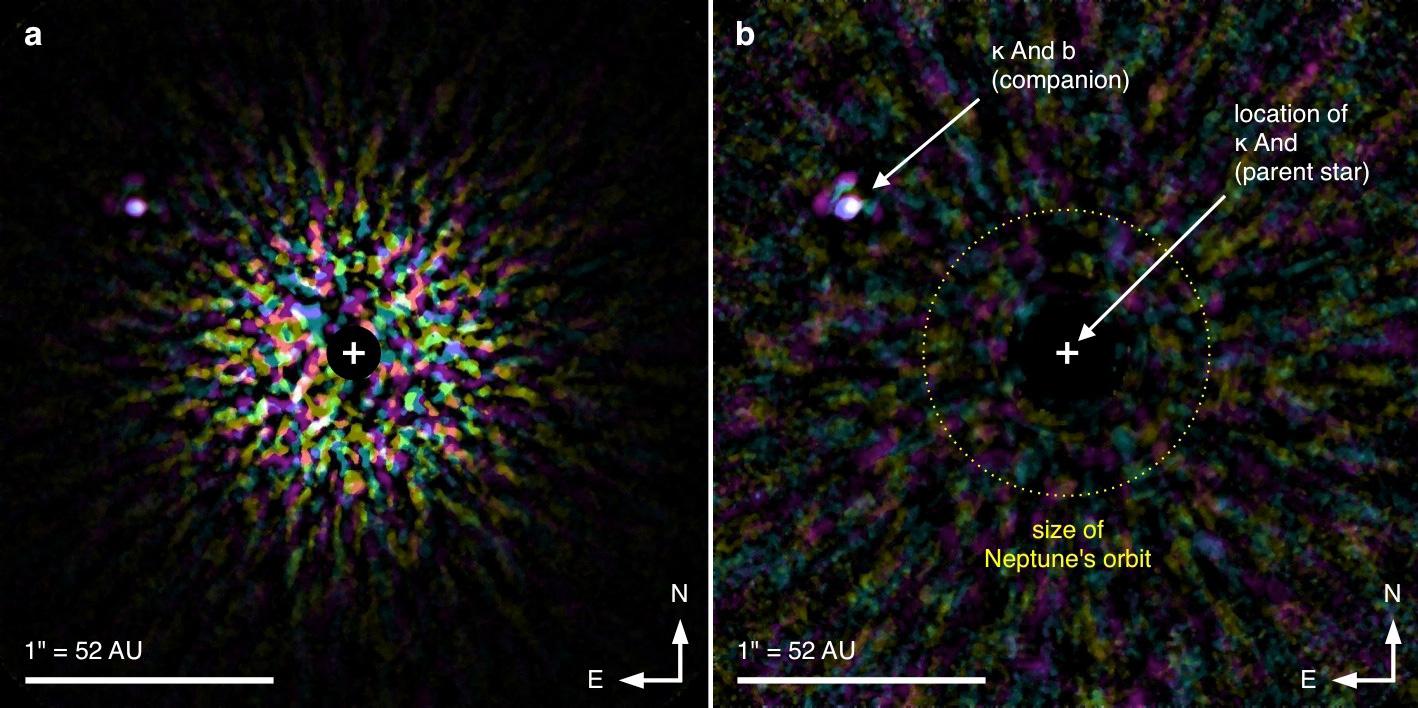 Direct Imaging of a Super-Jupiter Around a Massive Star | Obsevation ...